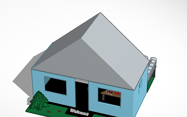 3D design House - Tinkercad