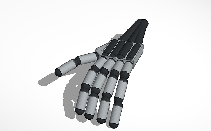 3D design Hand Protect - Tinkercad