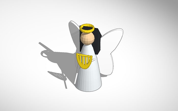 3D design angel - Tinkercad