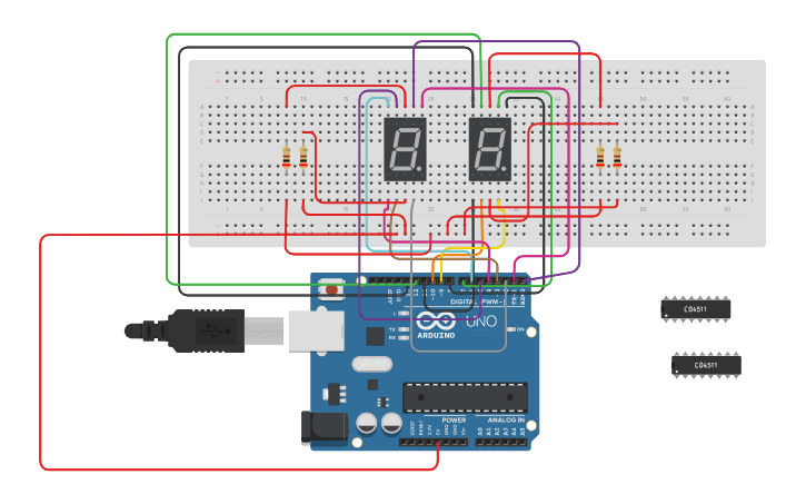 Circuit design Formal Arduino Lab | Tinkercad