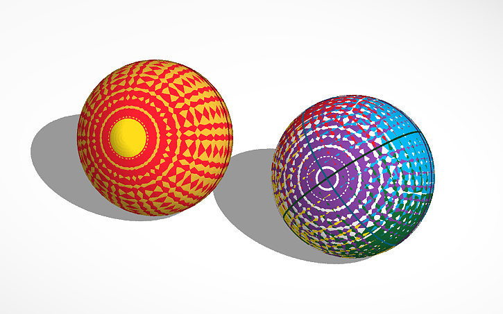 3D design crazy Balls | Tinkercad