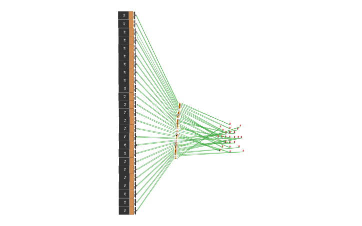 Circuit design 25 LED snowflake | Tinkercad