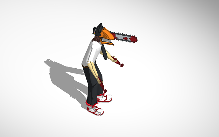 3D design Copy of Chainsaw Man (Denji) - Tinkercad