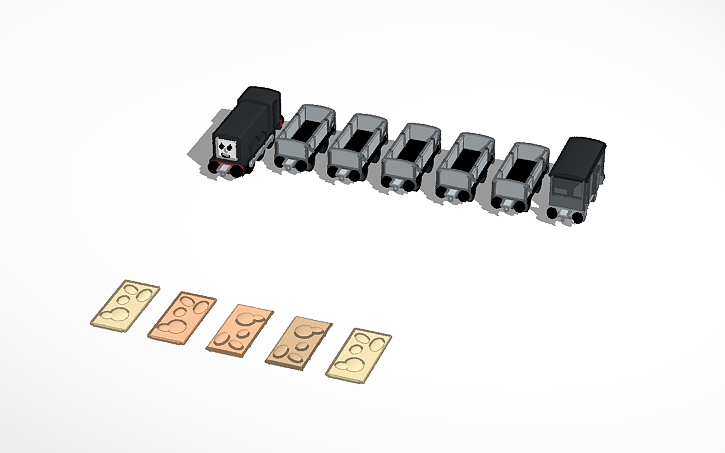 3D design Diesel the Devious Diesel - Tinkercad