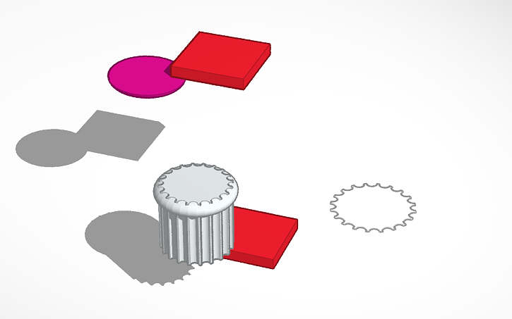 3d Design Doric Column Test Tinkercad