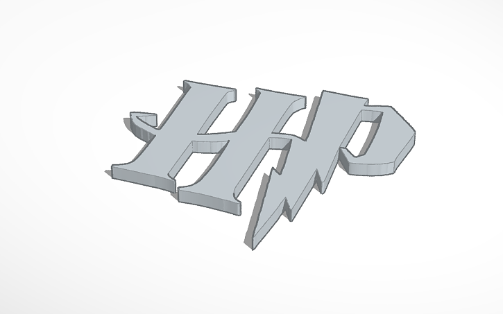3D design HARRY POTTER - Tinkercad