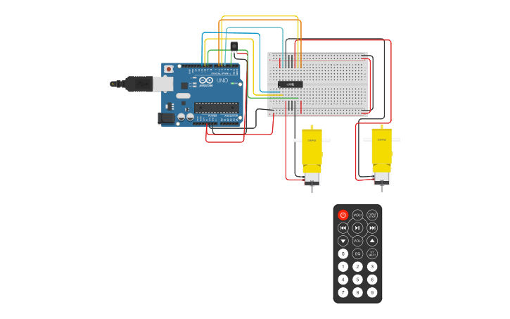Circuit design transformers - Tinkercad