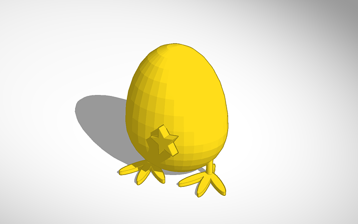3D design GIANT EGG | Tinkercad