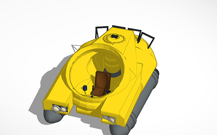 3D design Submarine | Tinkercad