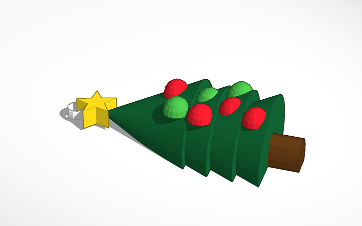 3D design Jacob Steinmetz Chritmas tree | Tinkercad