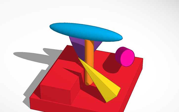 3D design statue - Tinkercad