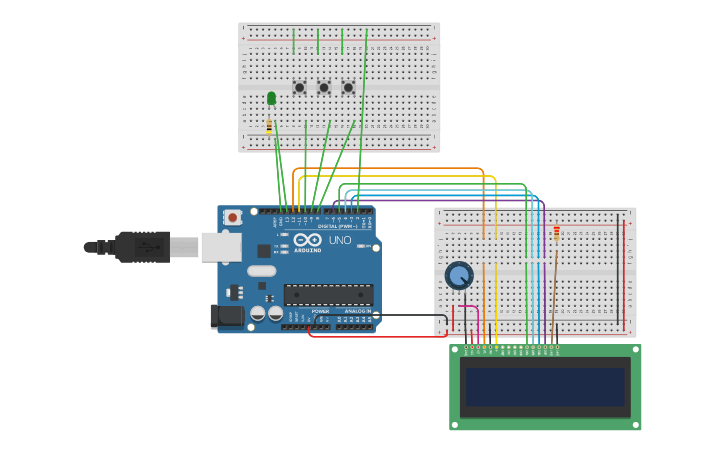 Circuit design SW-Projekt | Tinkercad