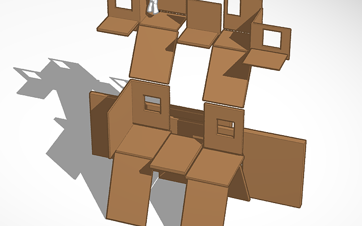 3D design fortnight building - Tinkercad
