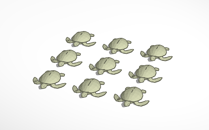 3d Design Turtles Tinkercad
