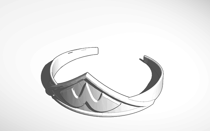 3D design Wonder Woman's Tiara #Helmet | Tinkercad