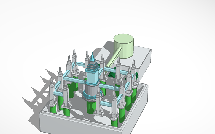 3D design Future City Model | Tinkercad