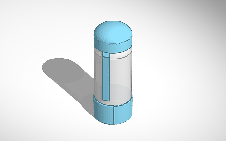 3D design Tech Design_Summative Project: Water Bottle - Tinkercad