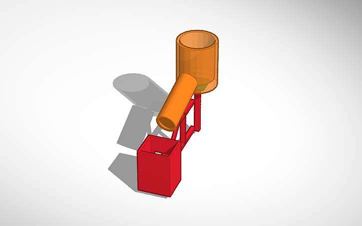 3D design STS(Smart Trash Segregator) - Tinkercad 3D design STS(Smart Trash Segregator) - Tinkercad