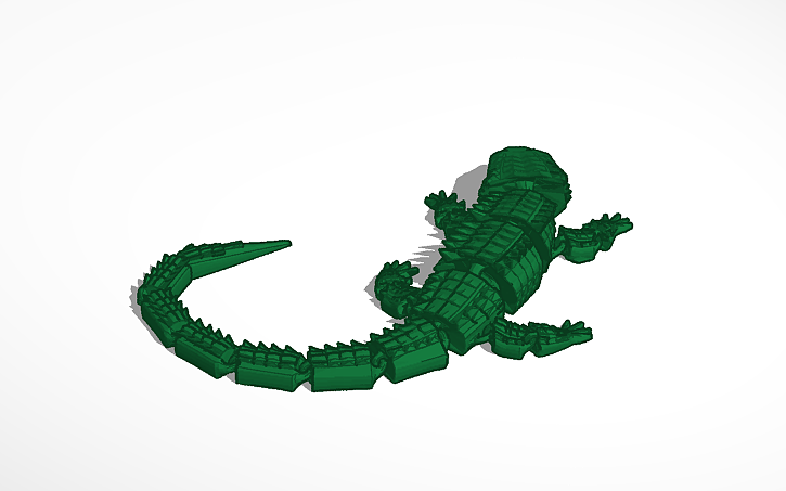 3D design croc - Tinkercad