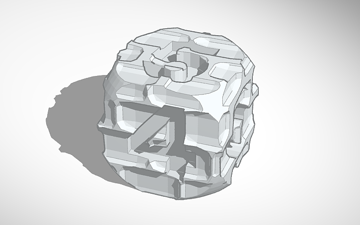 3D design Stone D6 V2 | Tinkercad