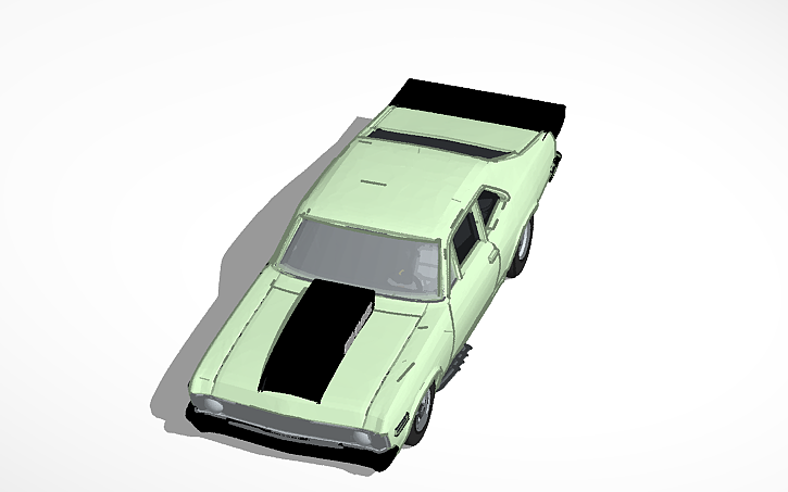 3D design 68 nova dragster - Tinkercad