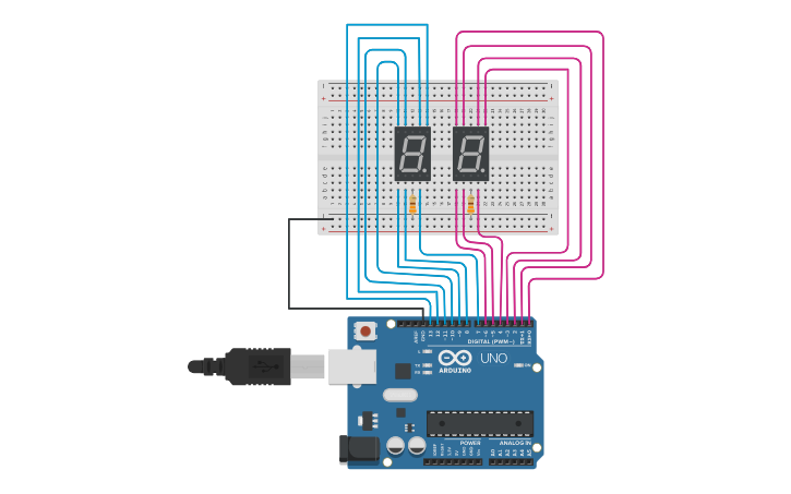 Circuit design Actividad Stem | Tinkercad