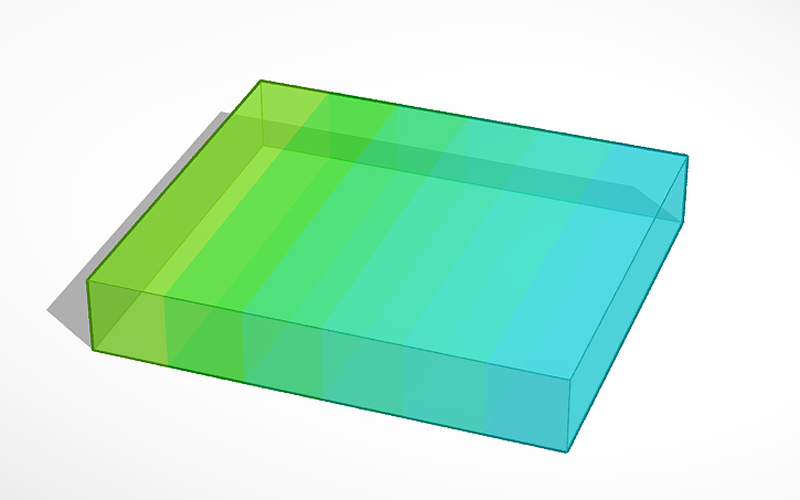 3D design Gradient - Tinkercad