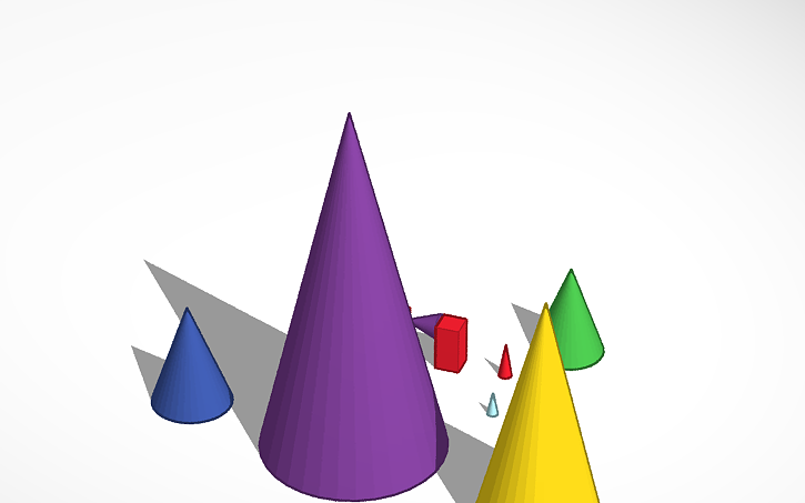 3D design 6.3 Cones | Tinkercad