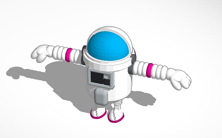 3D design Super Spaceman | Tinkercad