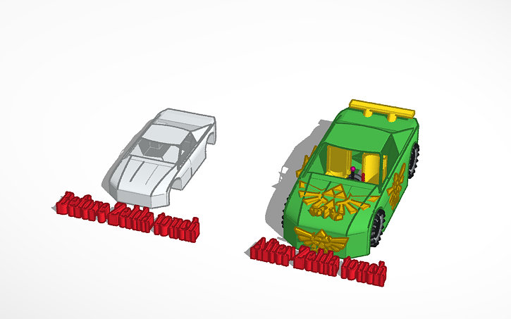 3d Design Zelda Mobile Engine Is A Scan Tinkercad