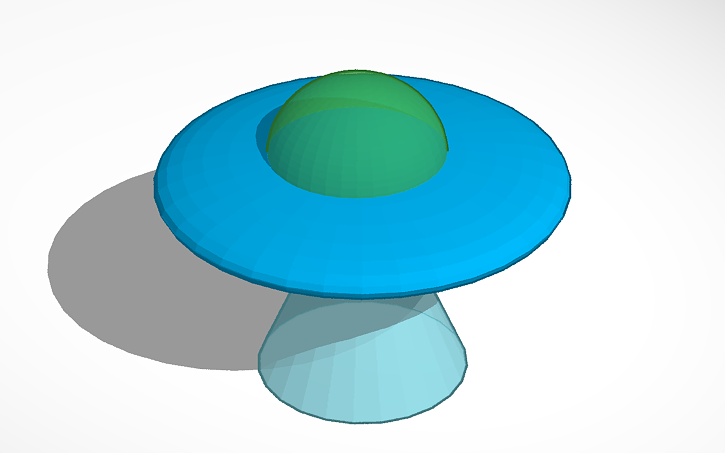 3D design UFO | Tinkercad