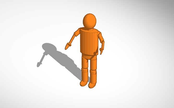 3D design Boneco 0,01 - Tinkercad
