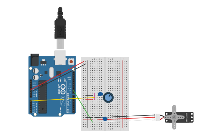 Circuit design project 05 - Tinkercad