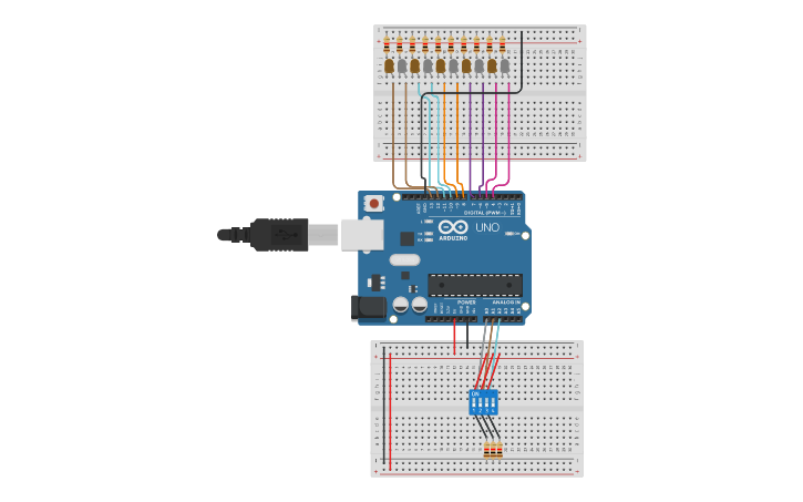 Circuit Design Dip Switch If For Tinkercad