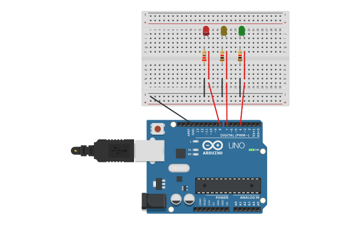 Circuit design U3-Guía de trabajo 2-Arduino-6B25 | Tinkercad