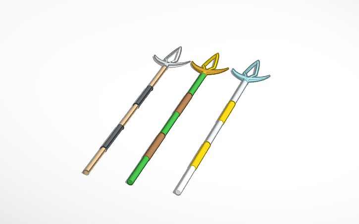 3D design Pike (3 count) | Tinkercad