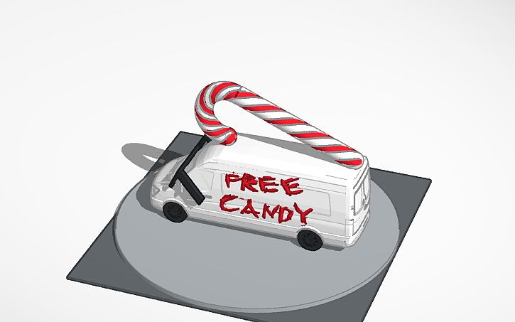 3D design the fun van - Tinkercad