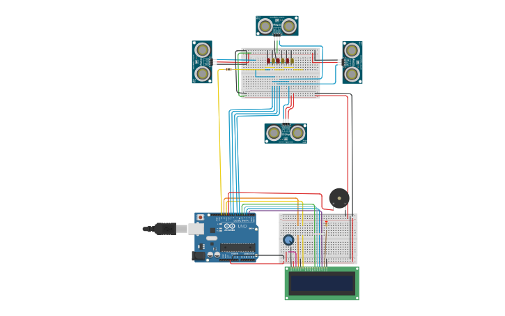 Circuit Design Mini Project Microcontroler Tinkercad