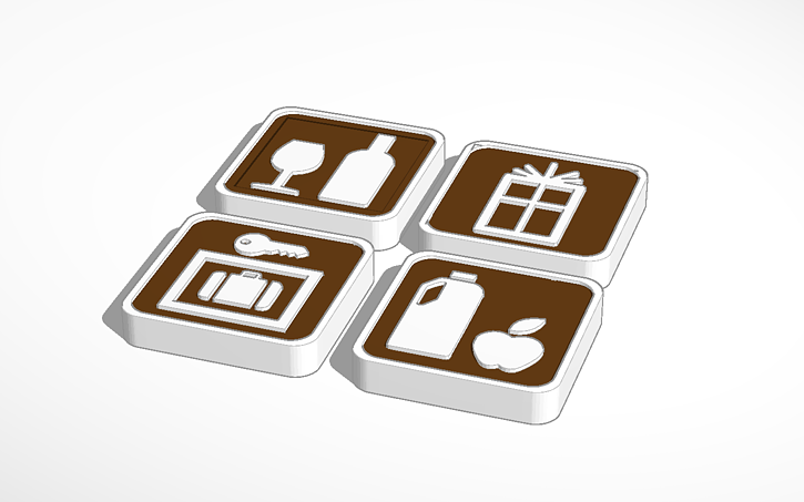 3D design Wine, Locker and storage, souvenir shop, store - Tinkercad