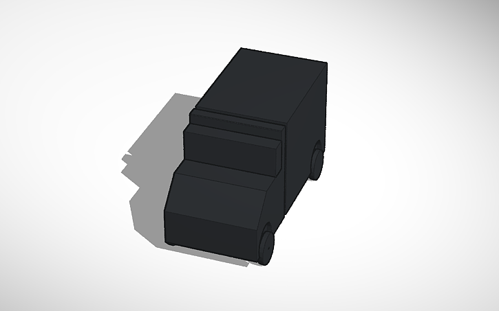 3D design Simple Truck - Tinkercad