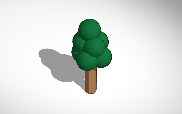 3D design Tree - Tinkercad
