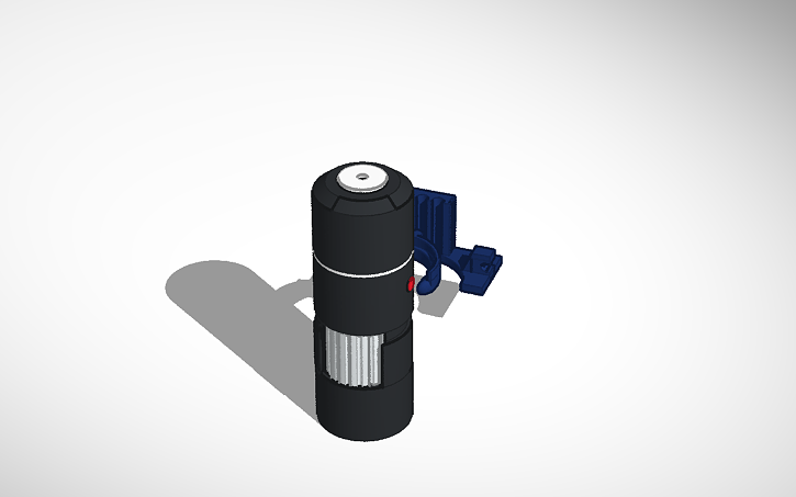 3D design LadyBug top USB microscope pieces - Tinkercad