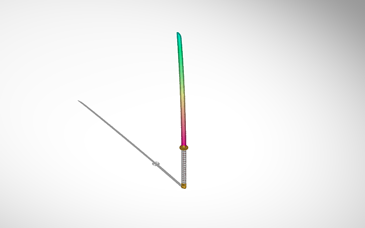 3d Design Nodachi Type 0 Tinkercad