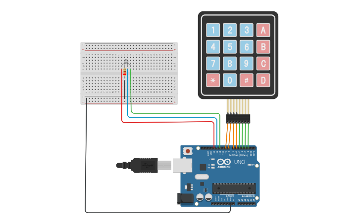 Circuit design Tarea Semana 4 - Tinkercad