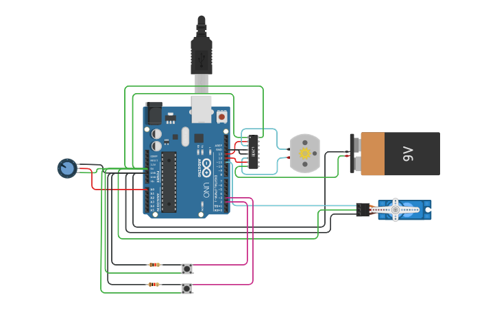 Circuit design project 3 | Tinkercad