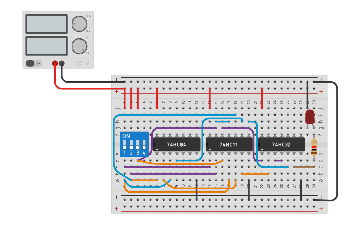 Circuit design Lab 9 - Tinkercad