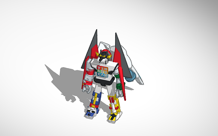 3D design Voltron and tinkercraft combined - Tinkercad