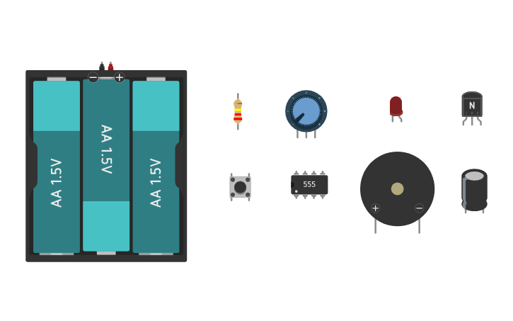 Circuit design Workshop3 : Egg Timer - Tinkercad