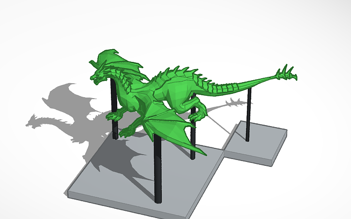 3D design pickles the dragon | Tinkercad