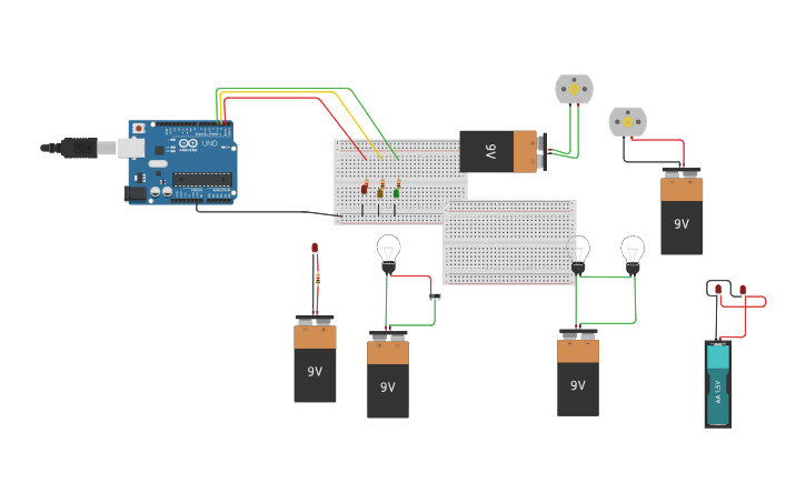 Circuit design ejemplo - Tinkercad